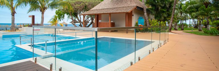 Frameless Glass Pool Fencing | Birmingham Mauritius